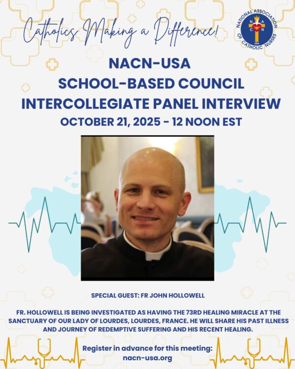 Catholics Making a Difference! NACN-USA School-based Council Intercollegiate Panel Interview: Fr ...